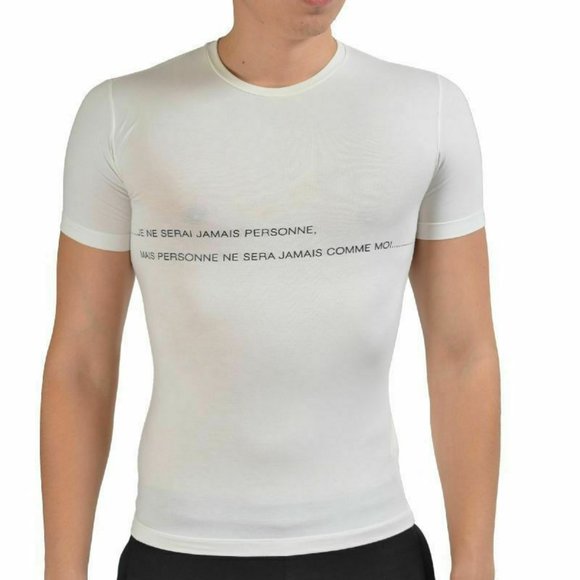 Gianfranco Ferre | Shirts | Gianfranco Ferre Mens Stretch Off White ...